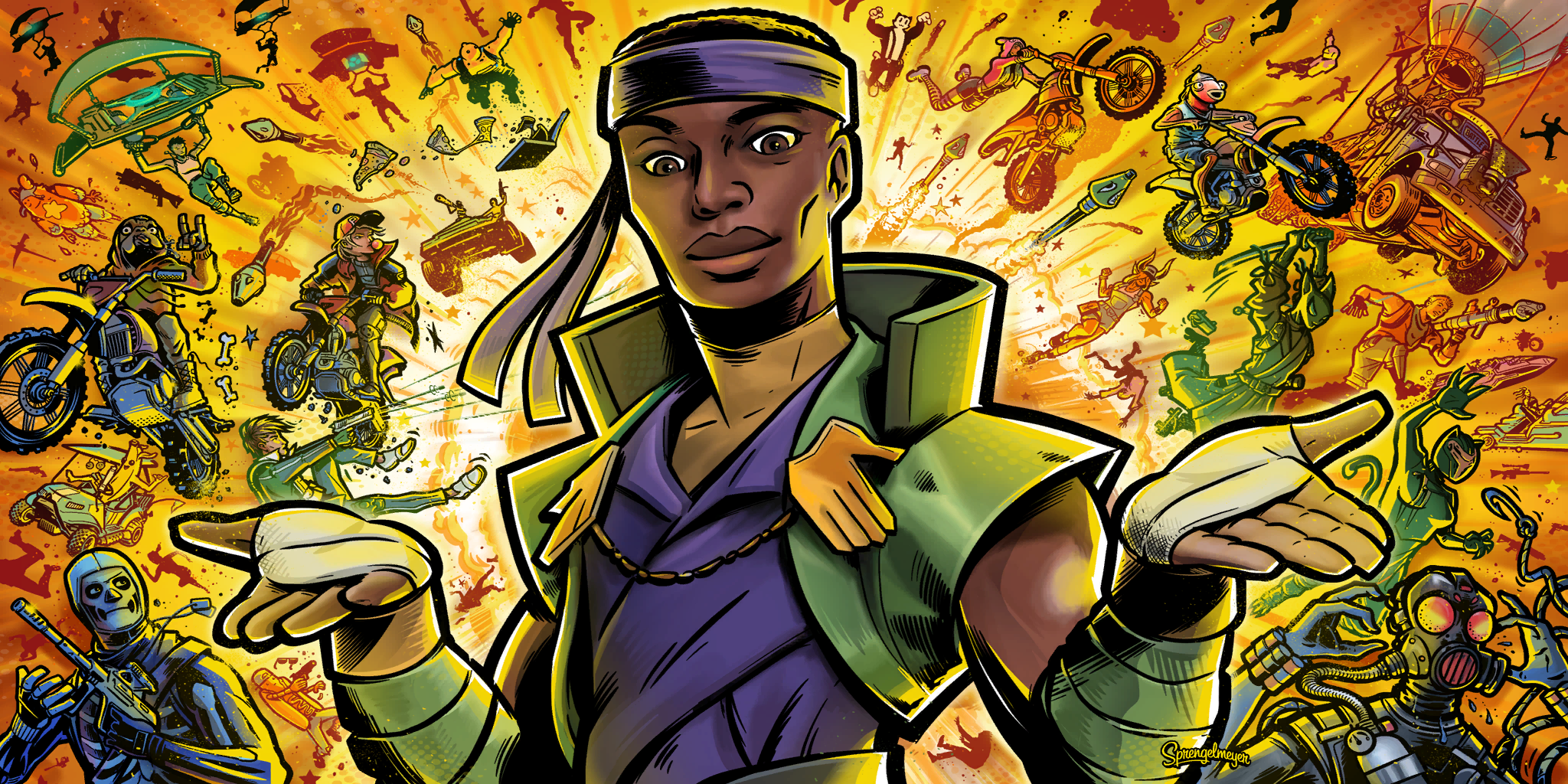 Traditional Khaby - Fortnite Loading Screen - Fortnite.GG