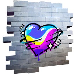 Winner's Heart - Fortnite Spray - Fortnite.GG