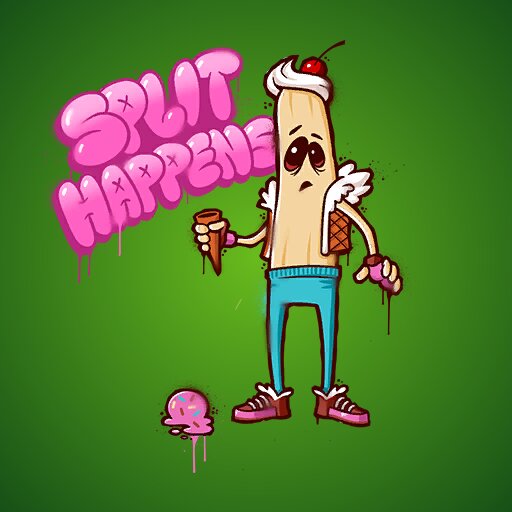 Split Happens - Fortnite Spray - Fortnite.GG