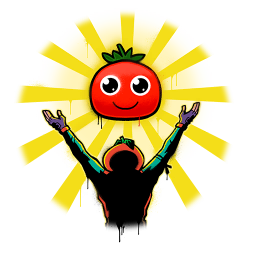 The Glorious Tomato - Fortnite Spray - Fortnite.GG