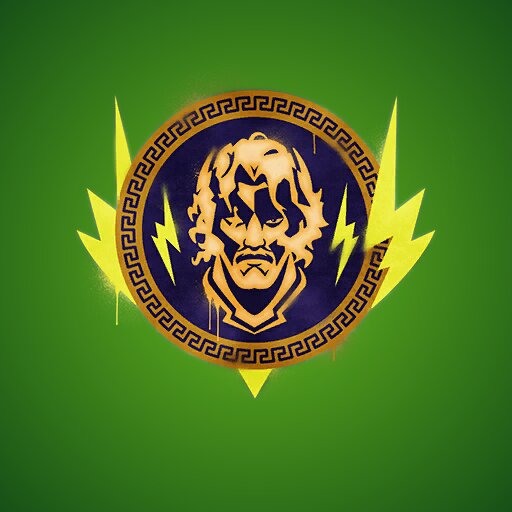 Zeus Insignia - Fortnite Spray - Fortnite.GG
