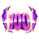 Season Level 100 - Fortnite Emoji - Fortnite.GG