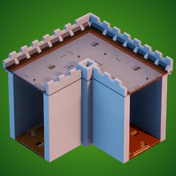 Knightly Wall Corner - Fortnite Build - Fortnite.GG