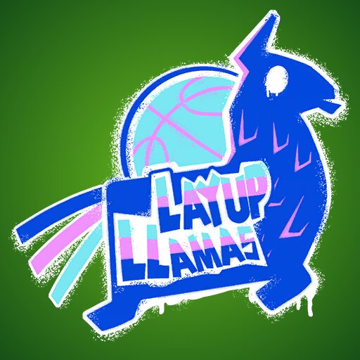 Layup Llamas Logo - Fortnite Spray - Fortnite.GG