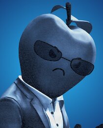 The apple dude from fortnite's Locker - Fortnite.GG