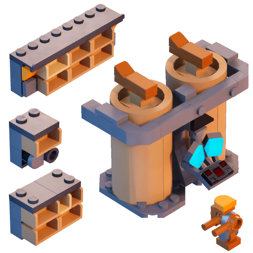 Tatooine Turret and Tanks - Fortnite Decor - Fortnite.GG