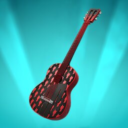 Red Guitar - Fortnite Guitar - Fortnite.GG