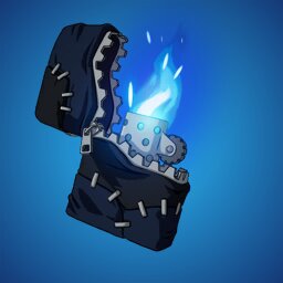 Blueflame Lighter - Fortnite Backpack - Fortnite.GG