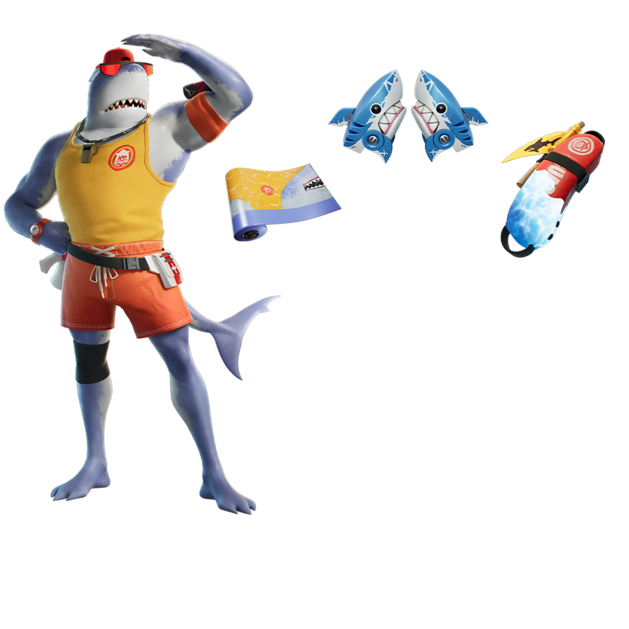 Safety Shark Bundle - Fortnite Bundle - Fortnite.GG