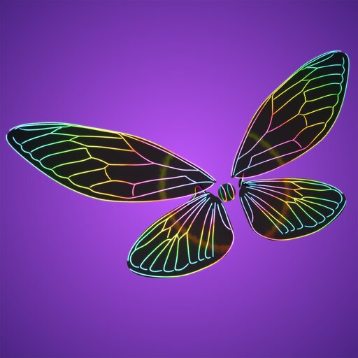 Glow Wings - Fortnite Glider - Fortnite.GG