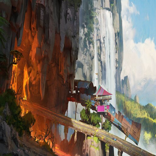 Winding Waterfalls - Fortnite Loading Screen - Fortnite.GG