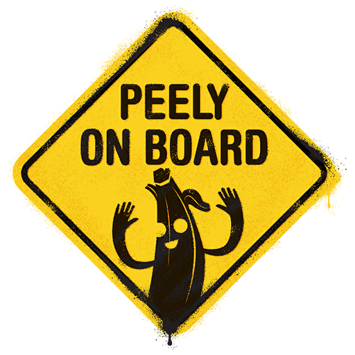 Peely On Board - Fortnite Spray - Fortnite.GG