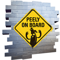 Peely On Board - Fortnite Spray - Fortnite.GG