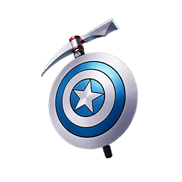 Captain Jones's Shield & Pickaxe - Fortnite Backpack - Fortnite.GG