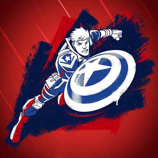 Stylized Captain Jones - Fortnite Spray - Fortnite.GG