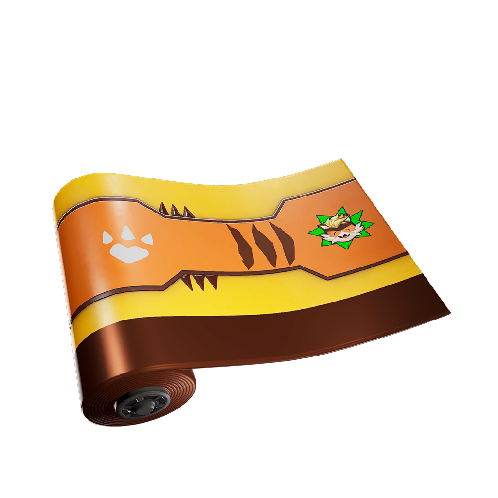 Meowtooth's Stripes - Fortnite Wrap - Fortnite.GG