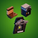 Halloween Town Library - Fortnite Decor - Fortnite.GG