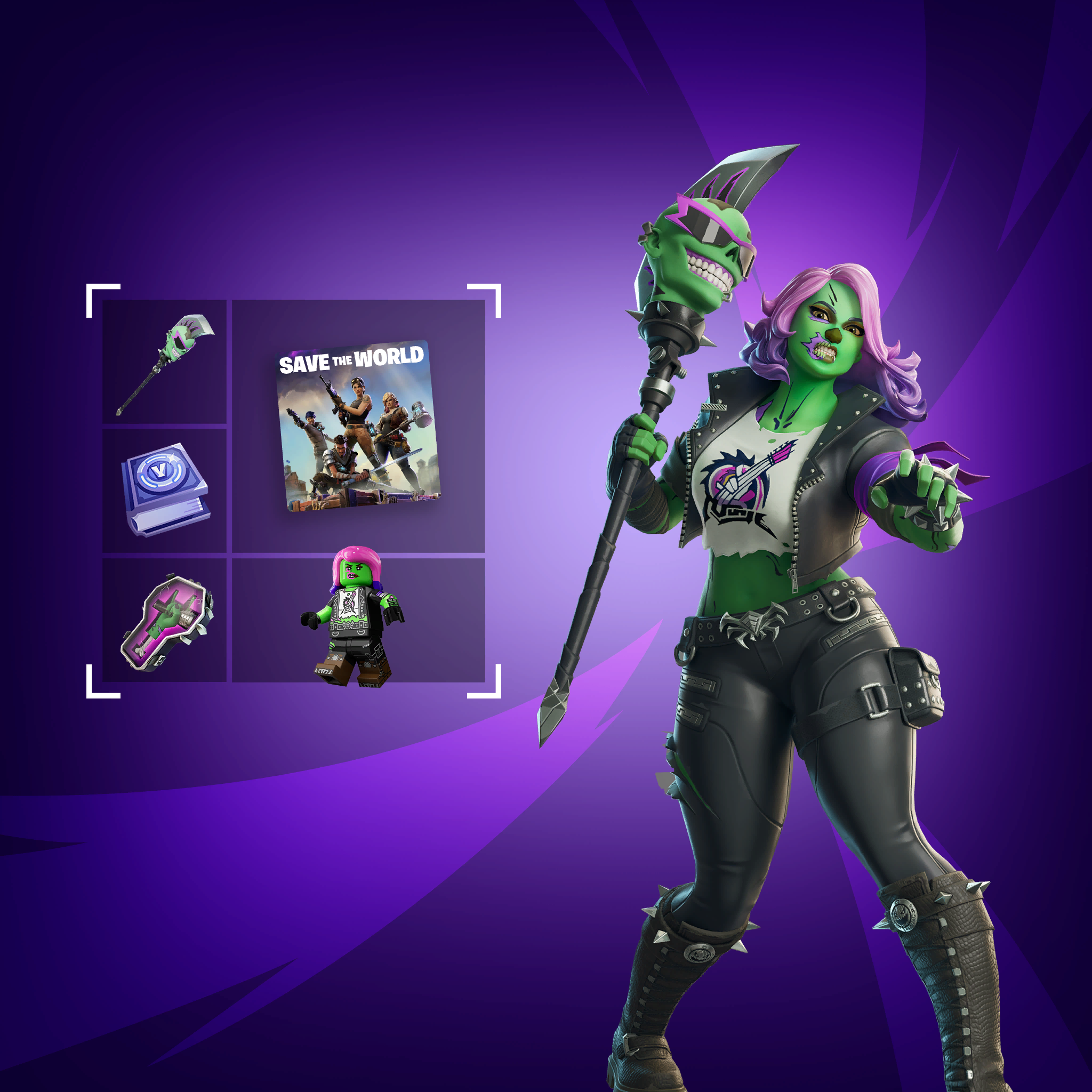 Ghoul Punk Pack - Fortnite Pack - Fortnite.GG