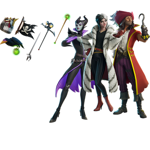 Fortnite Item Shop Disney Villains Bundle