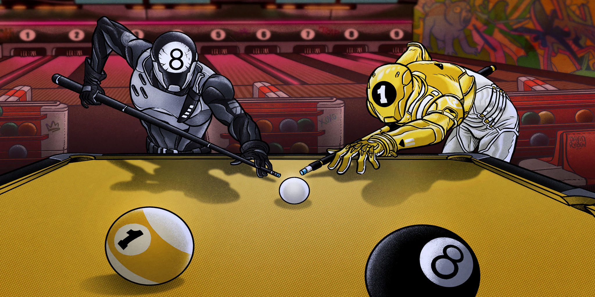 Chalked Up 1-Ball - Fortnite Loading Screen - Fortnite.GG