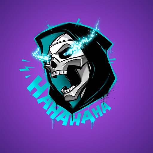 Laughing Skull - Fortnite Spray - Fortnite.GG