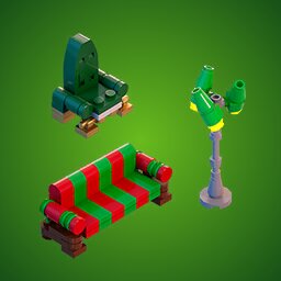 Winterfest Living Room - Fortnite Decor - Fortnite.GG