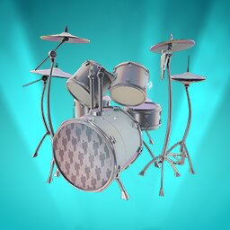 Platinum Flaming Hi-Hats - Fortnite Drums - Fortnite.GG