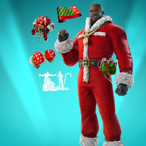 Santa Shaq Bundle - Fortnite Bundle - Fortnite.GG