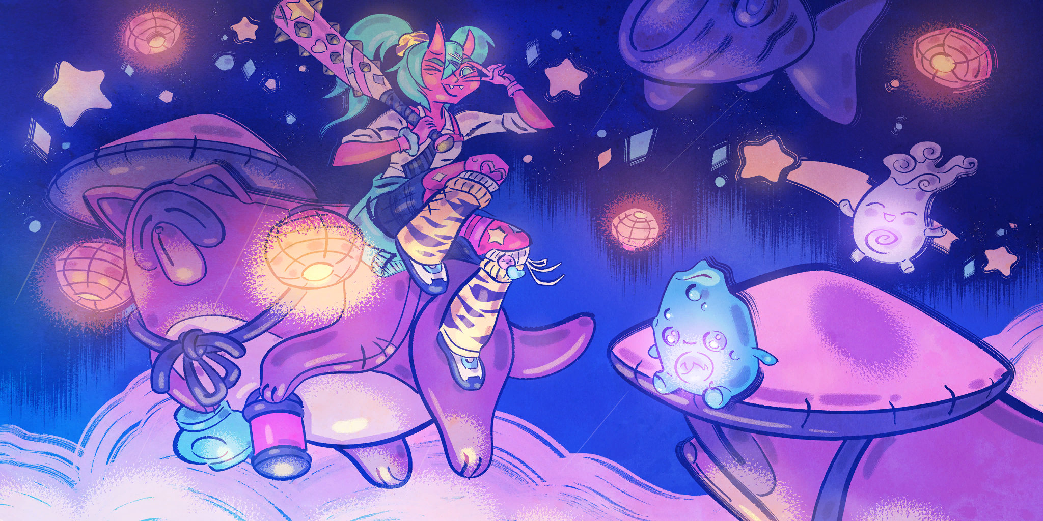 Nemia's Night Lights - Fortnite Loading Screen - Fortnite.GG