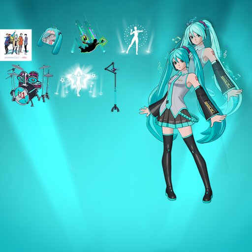Hatsune Miku Bundle - Fortnite Bundle - Fortnite.GG