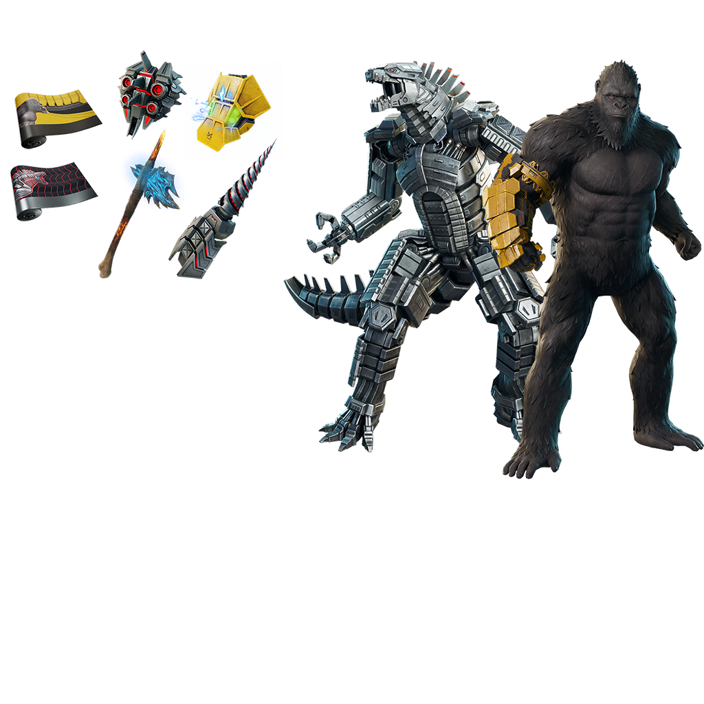 Mechagodzilla And Kong Bundle Fortnite Bundle Fortnitegg