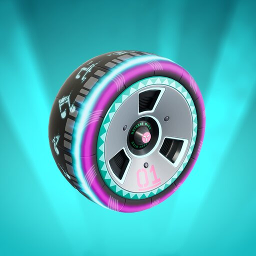 Miku's Beam Wheels - Fortnite Bundle - Fortnite.GG