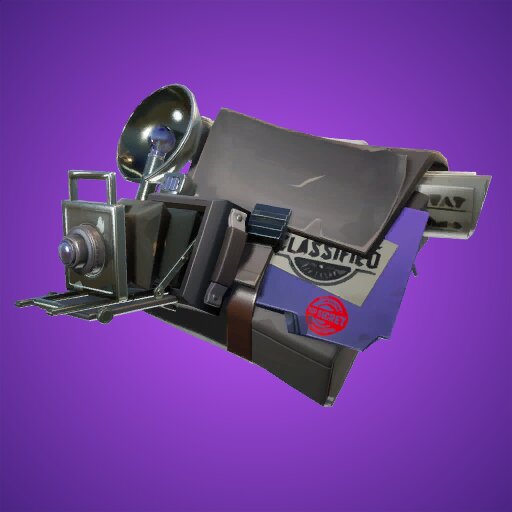 Confidential Case - Fortnite Backpack - Fortnite.GG