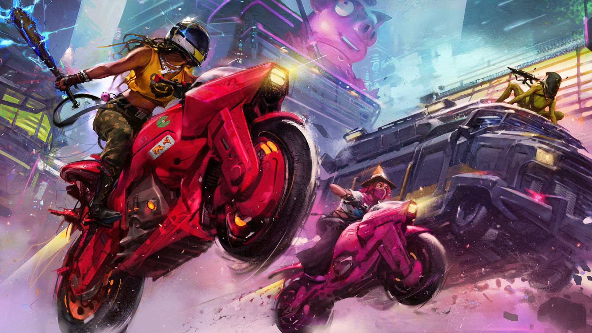 The Armored Truck Robbery - Fortnite Loading Screen - Fortnite.GG