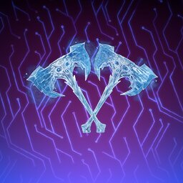 Sub-Zero's Battle Axes - Fortnite Pickaxe - Fortnite.GG