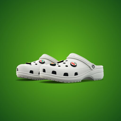 Crocs Classic Clog 'White' - Fortnite Kicks - Fortnite.GG