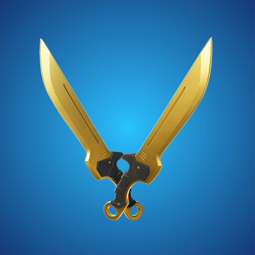 Gold Cutters - Fortnite Pickaxe - Fortnite.GG