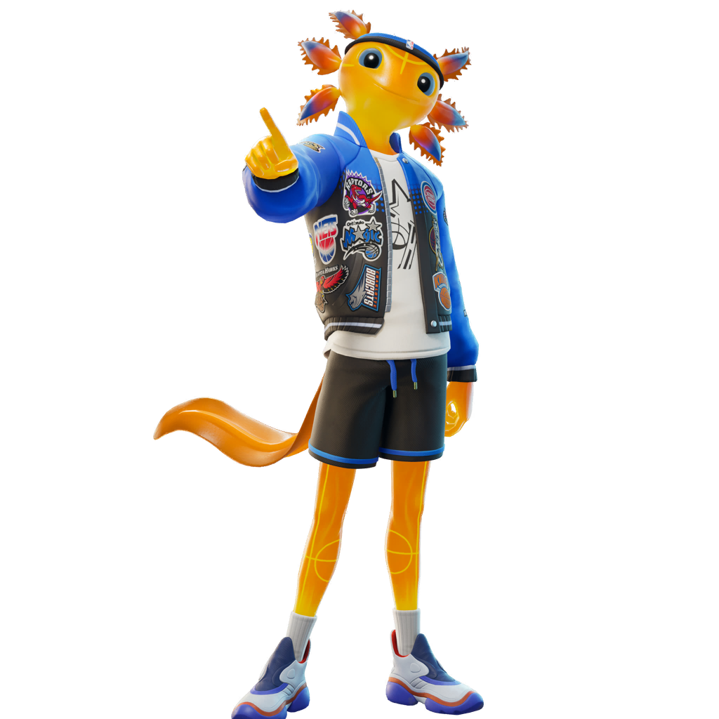 Courtside Axo - Fortnite Skin - Fortnite.GG