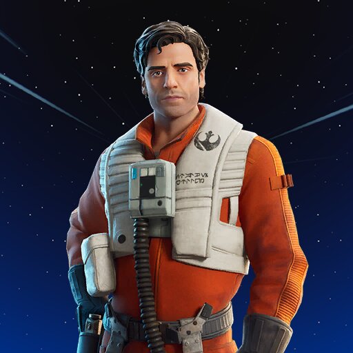 Poe Dameron - Fortnite Skin - Fortnite.GG