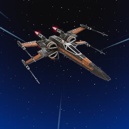 Black One X-wing - Fortnite Glider - Fortnite.GG