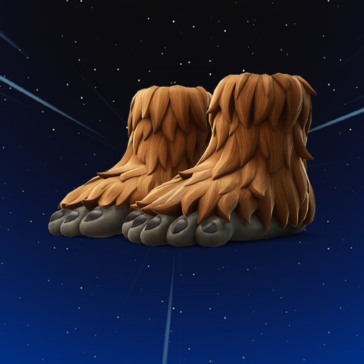 Wookiee Feet - Fortnite Kicks - Fortnite.GG