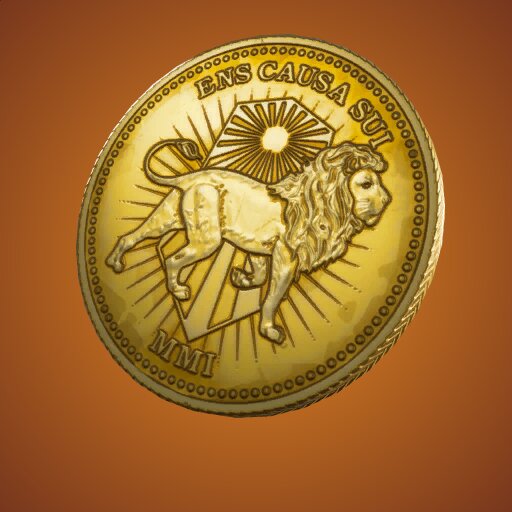 Gold Token - Fortnite Backpack - Fortnite.GG