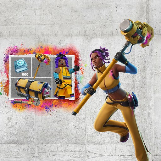 Graffiti Revolution Pack - Fortnite Pack - Fortnite.GG