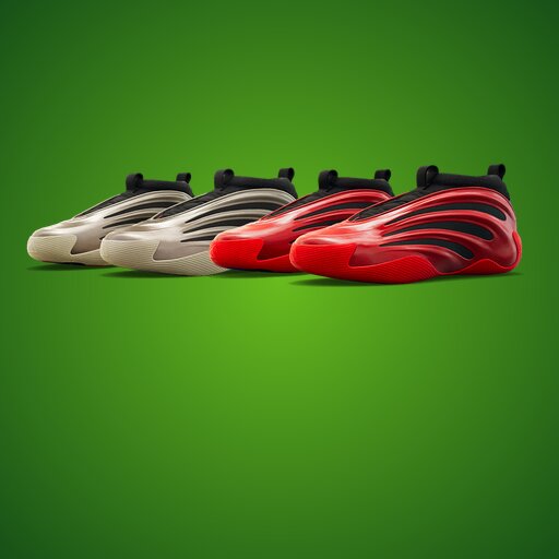 adidas Harden Vol 9 'Red' and 'Cyber Metallic' Bundle - Fortnite Bundle ...