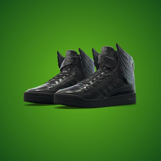 adidas Forum JS Wings 4.0 'Black Opal' - Fortnite Kicks - Fortnite.GG