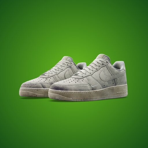Nike Air Force 1 '07 'Dirty Triple White' - Fortnite Kicks - Fortnite.GG