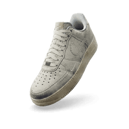 Nike Air Force 1 '07 'Dirty Triple White' - Fortnite Kicks - Fortnite.GG