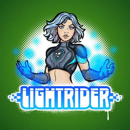 Lightrider Insignia - Fortnite Spray - Fortnite.GG