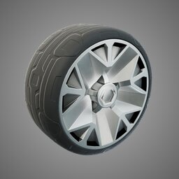 S18 - Silver - Fortnite Wheels - Fortnite.GG