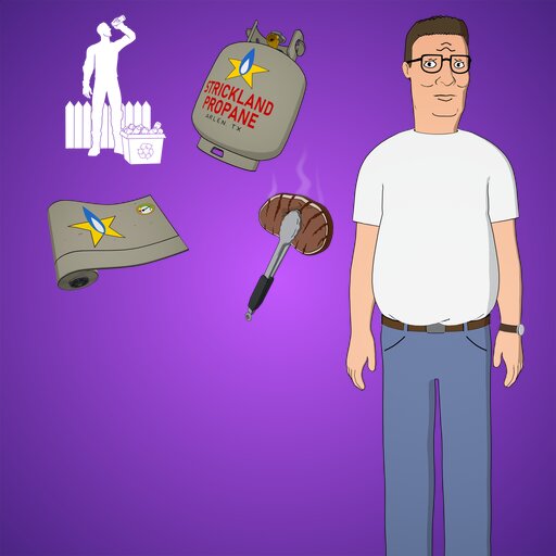 Hank Hill Bundle - Fortnite Bundle - Fortnite.GG